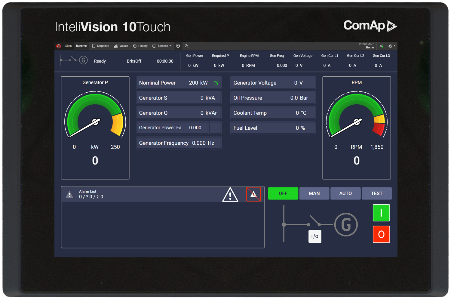 ComAp - InteliVision 10Touch | ComAp